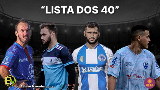 FME divulga a "Lista dos 40" - Notícias - Bola do Vale